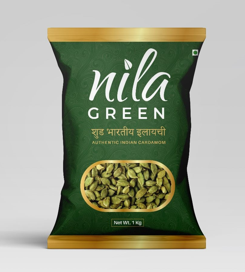 Nila Green- Indian Green Cardamom - Green Cardamom, Black Pepper